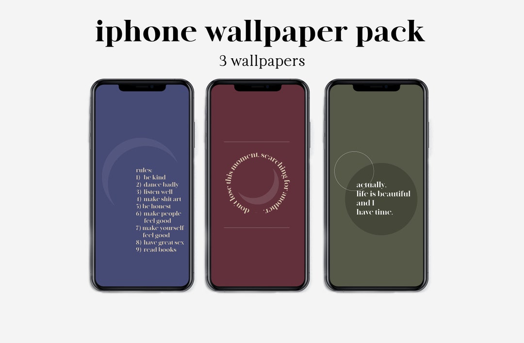 Phone Wallpaper Quote Wallpaper Mobile Background Inspirational ...