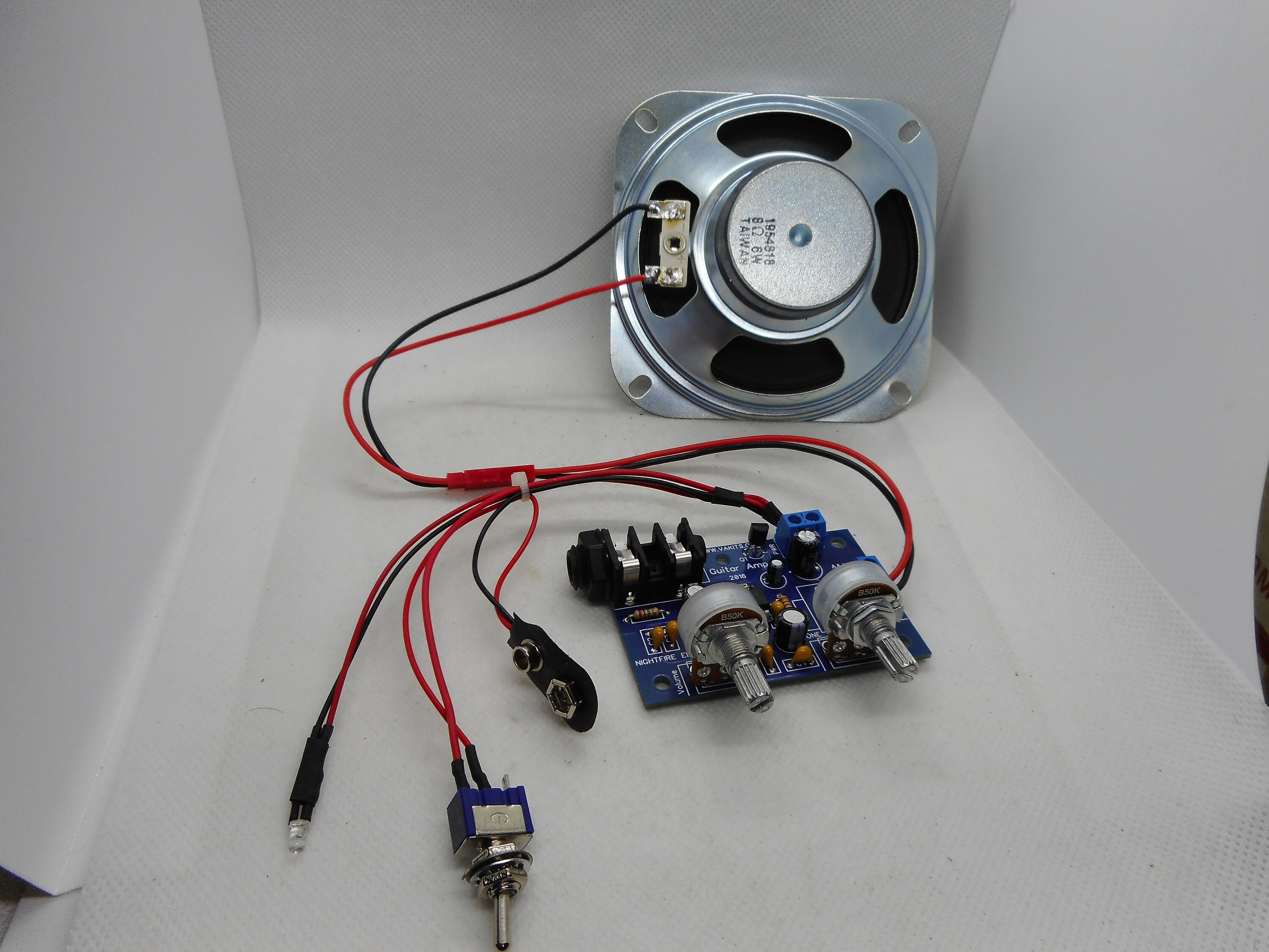 Mini Cigar Box Amp Built Kit W/deluxe 4 Speaker-just Add Your Own Box ...