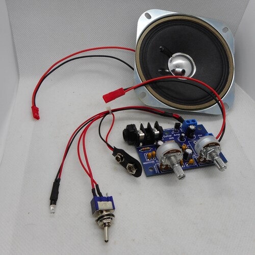 Mini Cigar Box Amp Built Kit W/deluxe 4 Speaker-just Add - Etsy