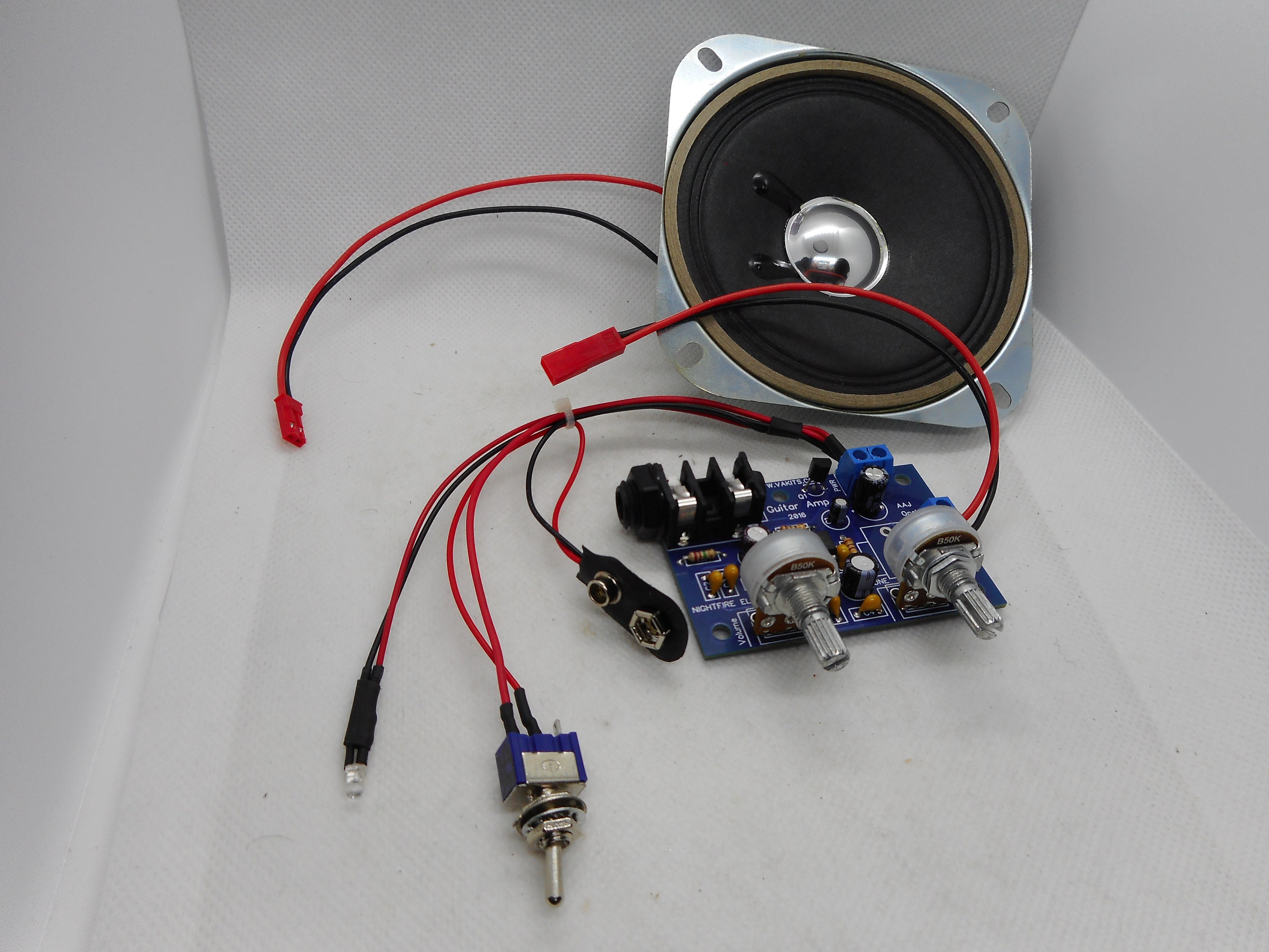 Mini Cigar Box Amp Built Kit W/deluxe 4 Speaker-just Add Your Own Box ...