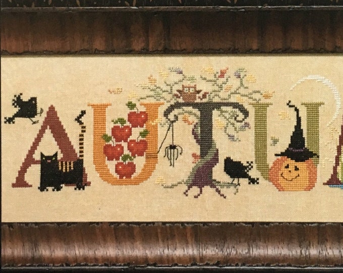 CRICKET COLLECTION autumn Counted Cross Stitch - Etsy