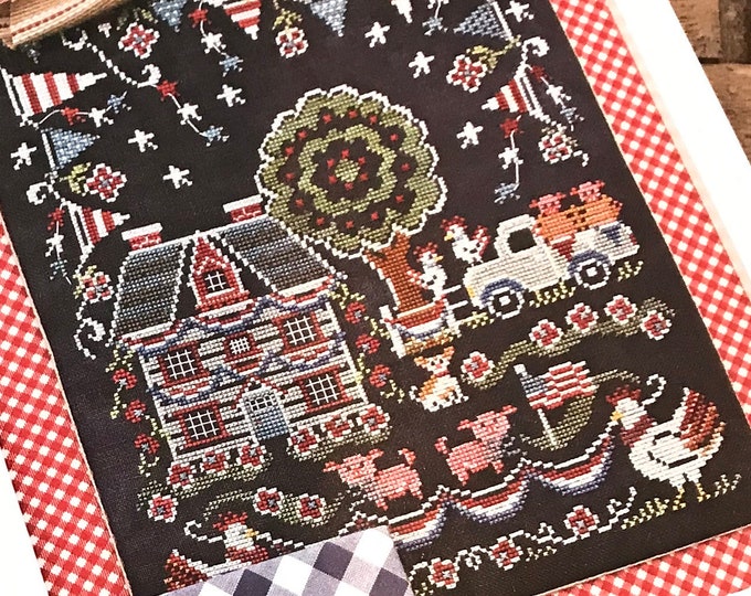 MILL HILL log Cabin Quilt Beaded Counted Cross Stitch Kitmill Hill ...