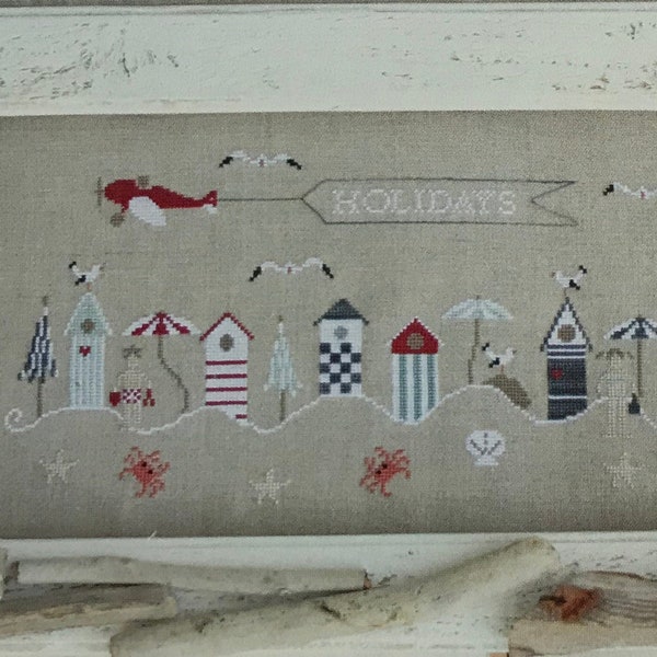 Beach Cross Stitch - Etsy