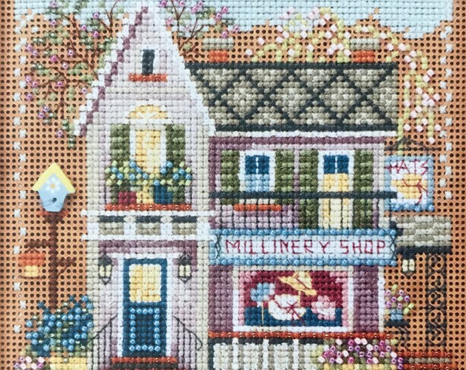 MILL HILL "millinery Shoppe" Beaded Cross Stitch Kit by Mill Hill~hat ...