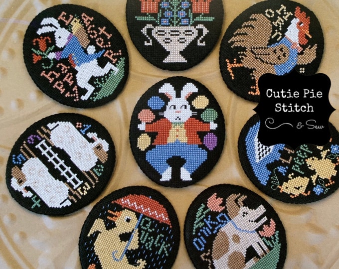 CRICKET COLLECTION "spring" Counted Cross Stitch Pattern~spring Cross ...