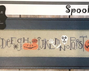 Bent Creek / SPOOKY Row / Cross Stitch Chart / Choose Pattern And/or Buttons - Etsy