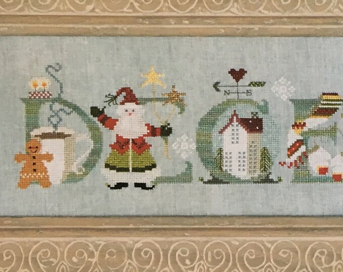 CRICKET COLLECTION december Counted Cross Stitch Patternmonthly Cross ...