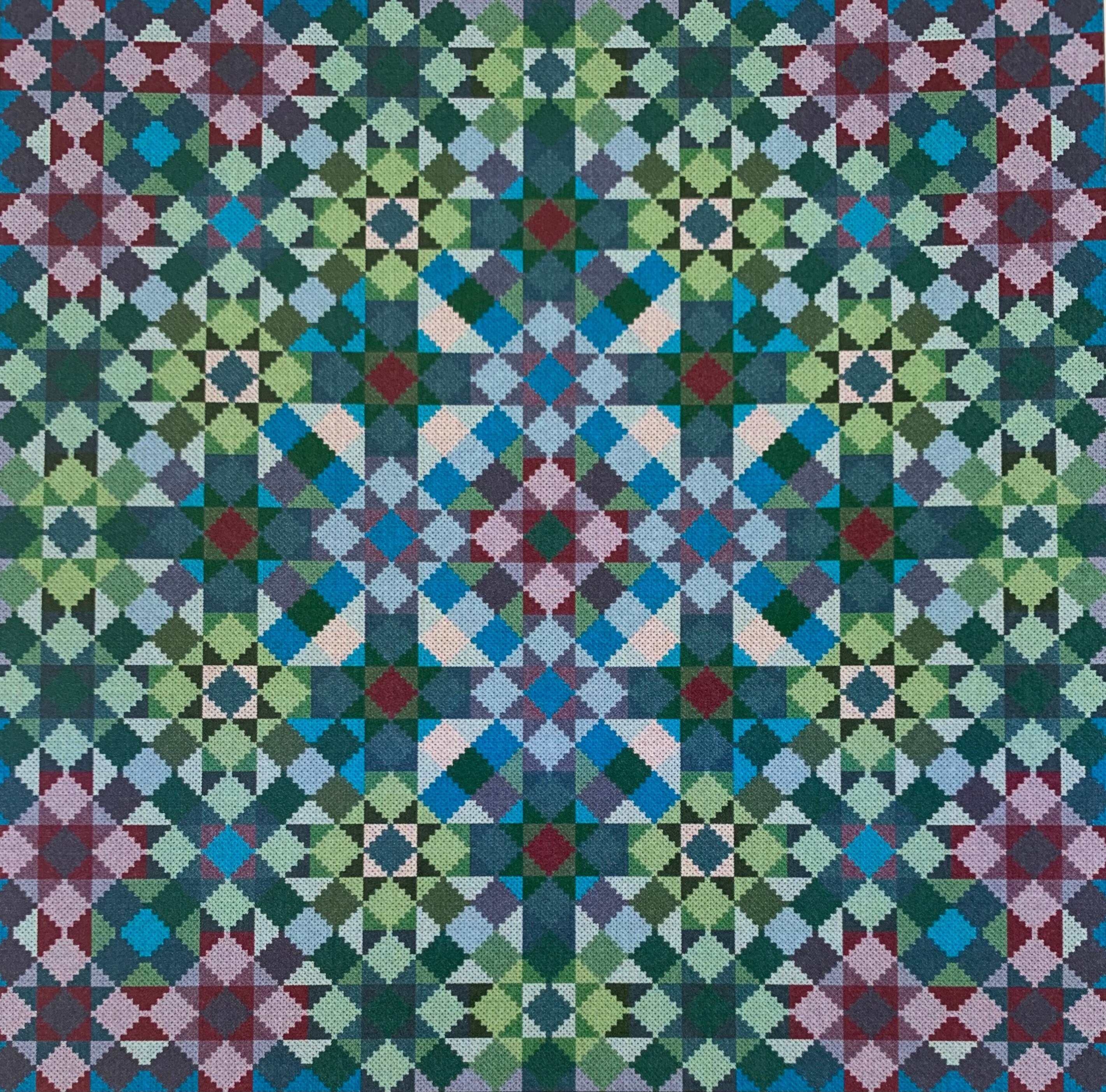 CAROLYN MANNING DESIGNS peacock Topaz Counted | Etsy