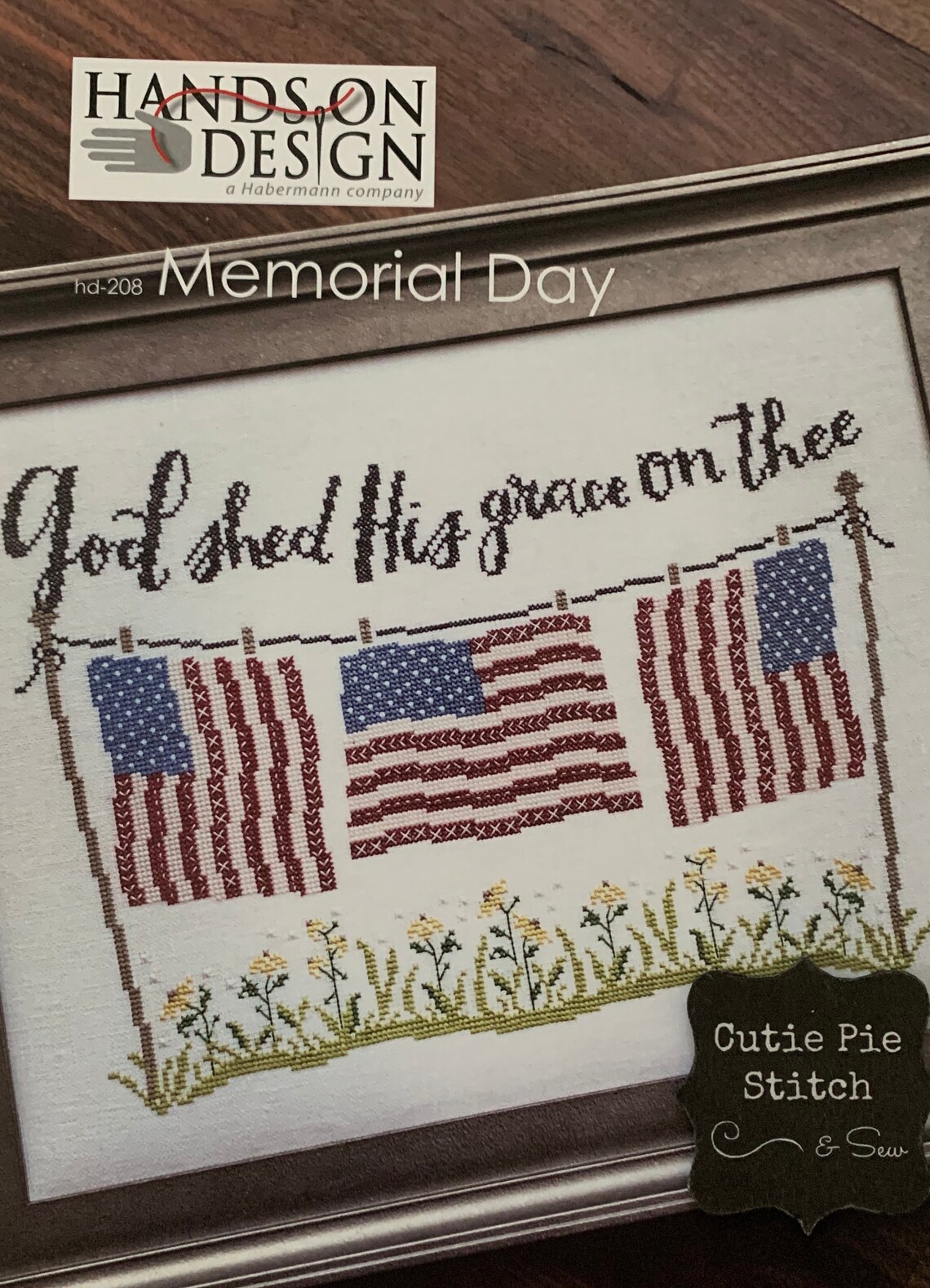 HANDS ON DESIGN memorial Day Counted Cross Stitch - Etsy