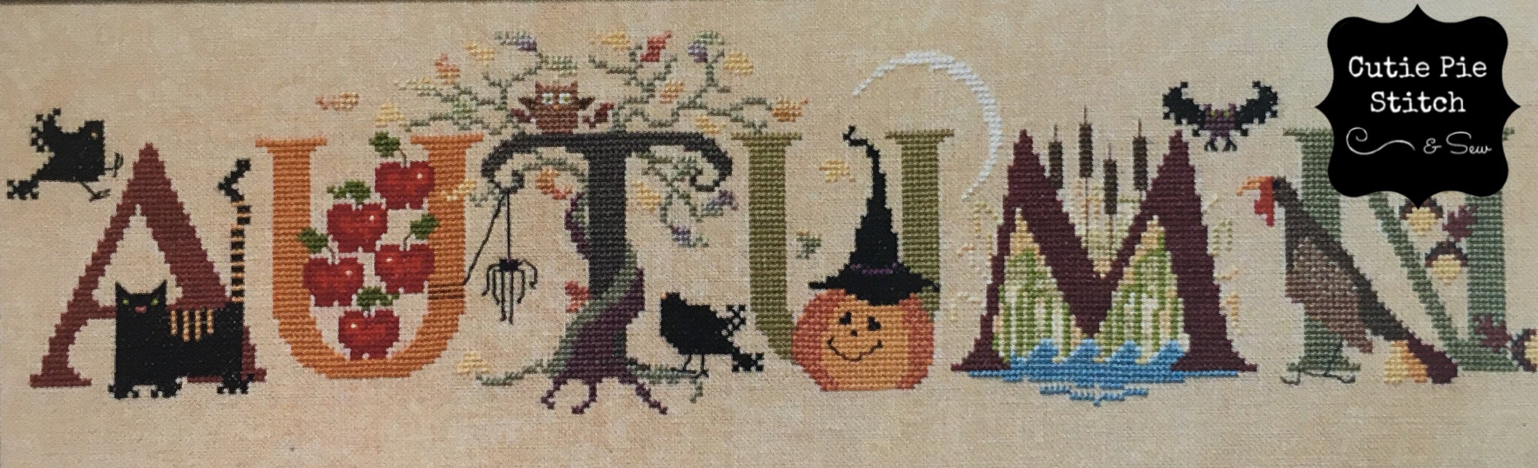 CRICKET COLLECTION autumn Counted Cross Stitch - Etsy