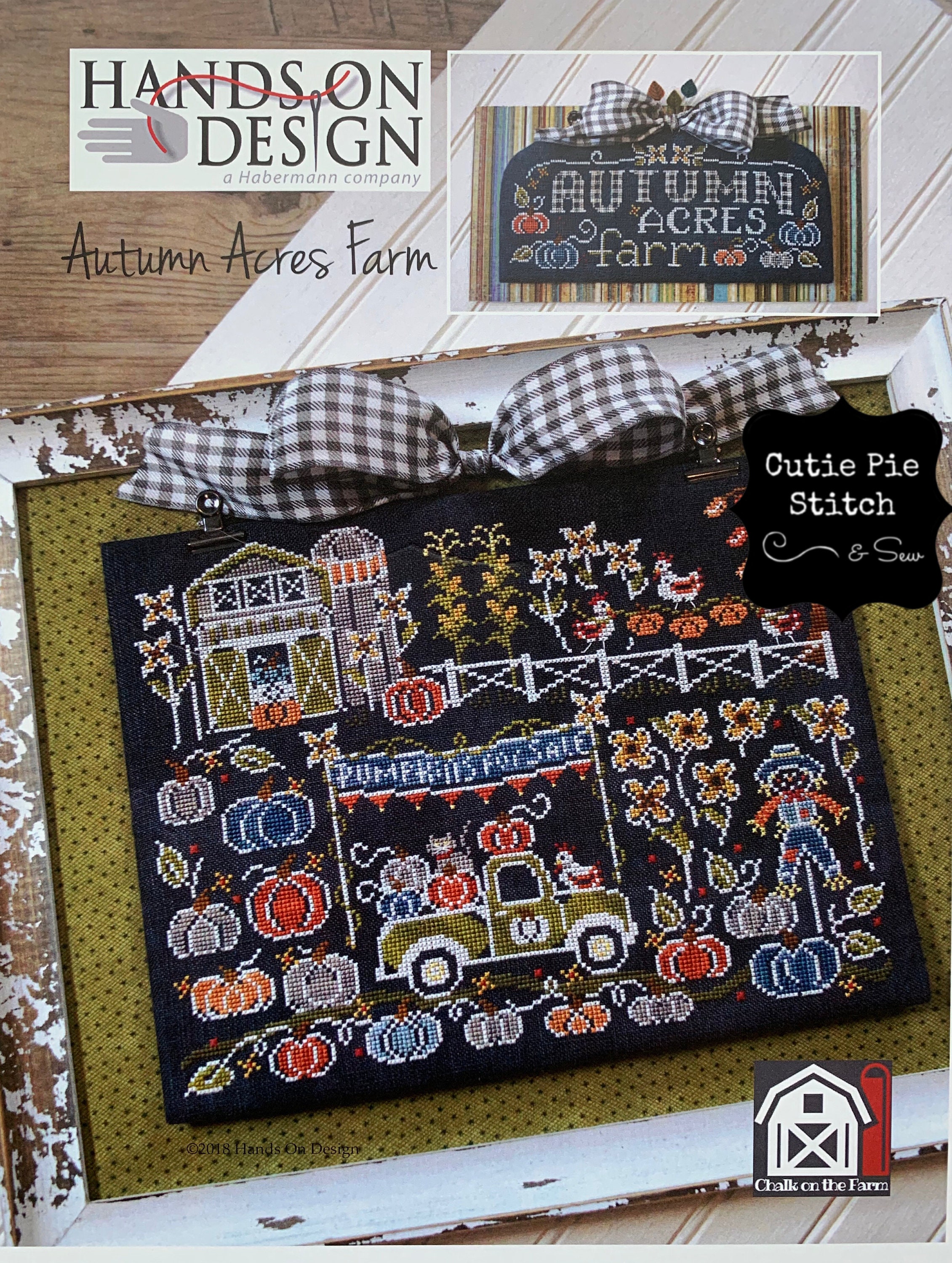 HANDS ON DESIGN autumn Acres Farm Counted Cross - Etsy