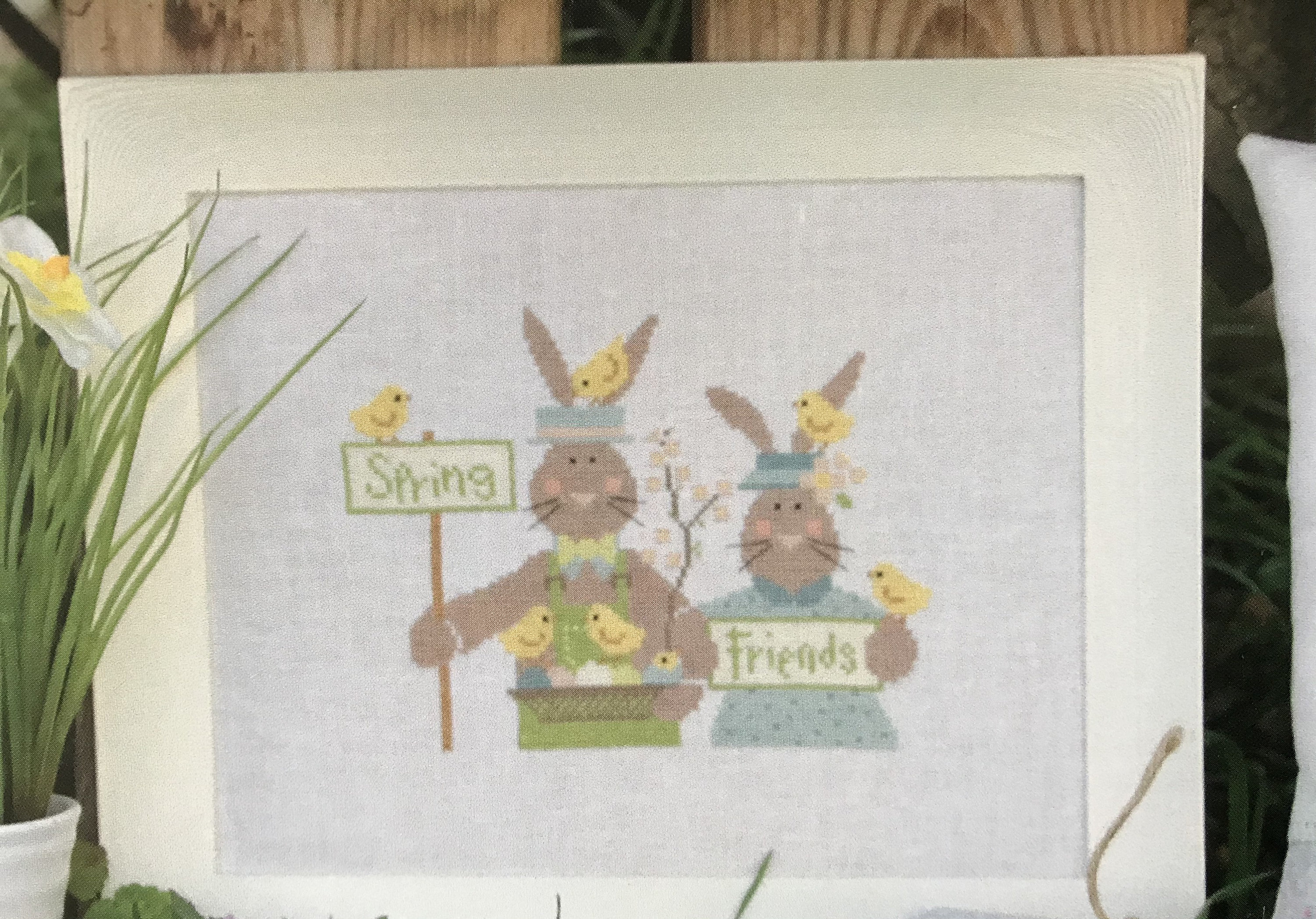 MADAME CHANTILLY spring Friends Counted Cross | Etsy