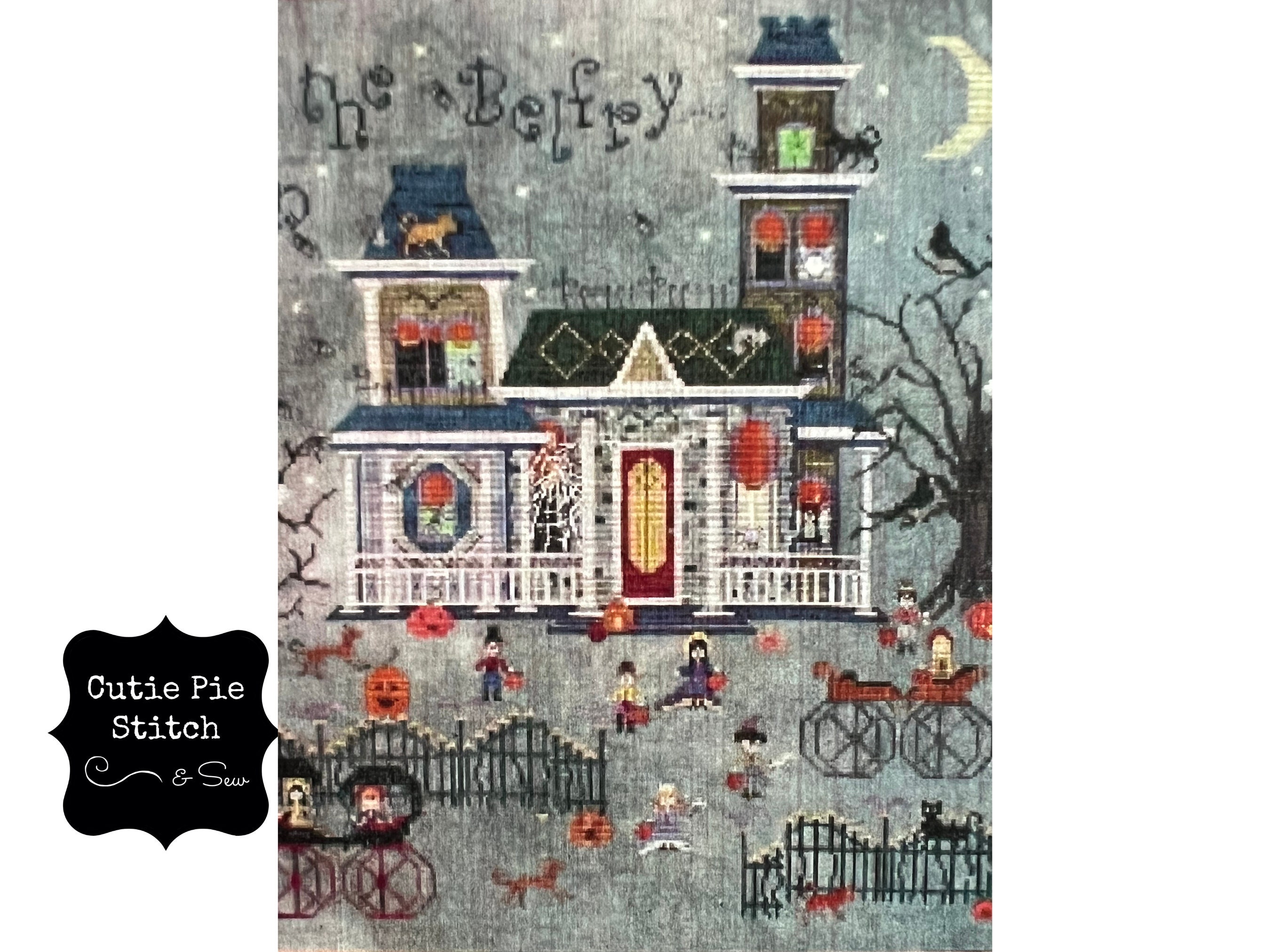 PRAISEWORTHY STITCHES "darkwing Manor" Counted Cross Stitch Pattern ...
