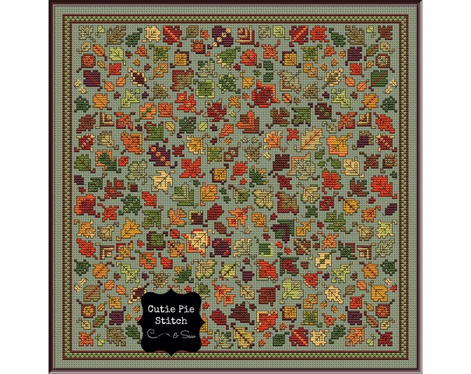 STONEY CREEK "autumn in the Village" Counted Cross Stitch Pattern ...