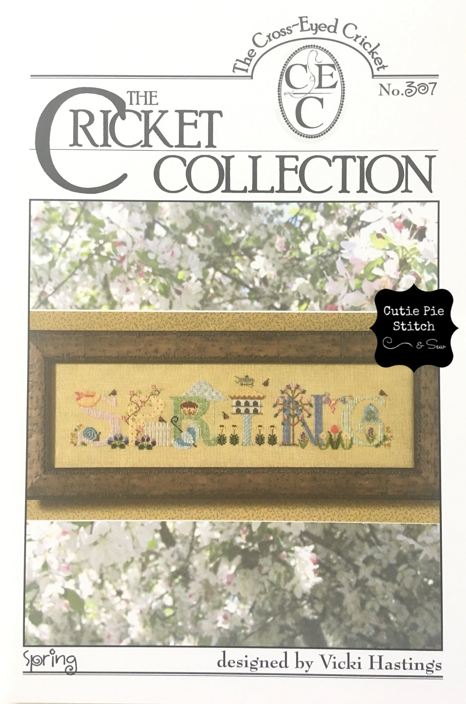 CRICKET COLLECTION spring Counted Cross Stitch - Etsy