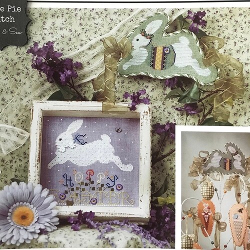 CRICKET COLLECTION leaping Rabbit Counted Cross - Etsy