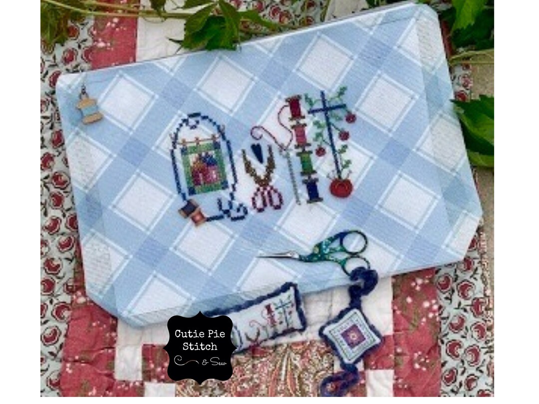 SHEPHERD'S BUSH "quilt Bag With Buttons" Counted Cross Stitch Pattern ...