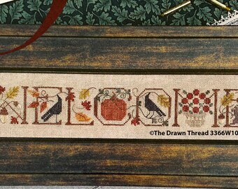 Autumn Cross Stitch | Etsy