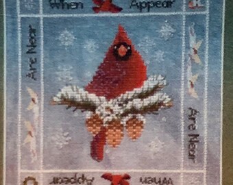 Cardinals Cross Stitch - Etsy