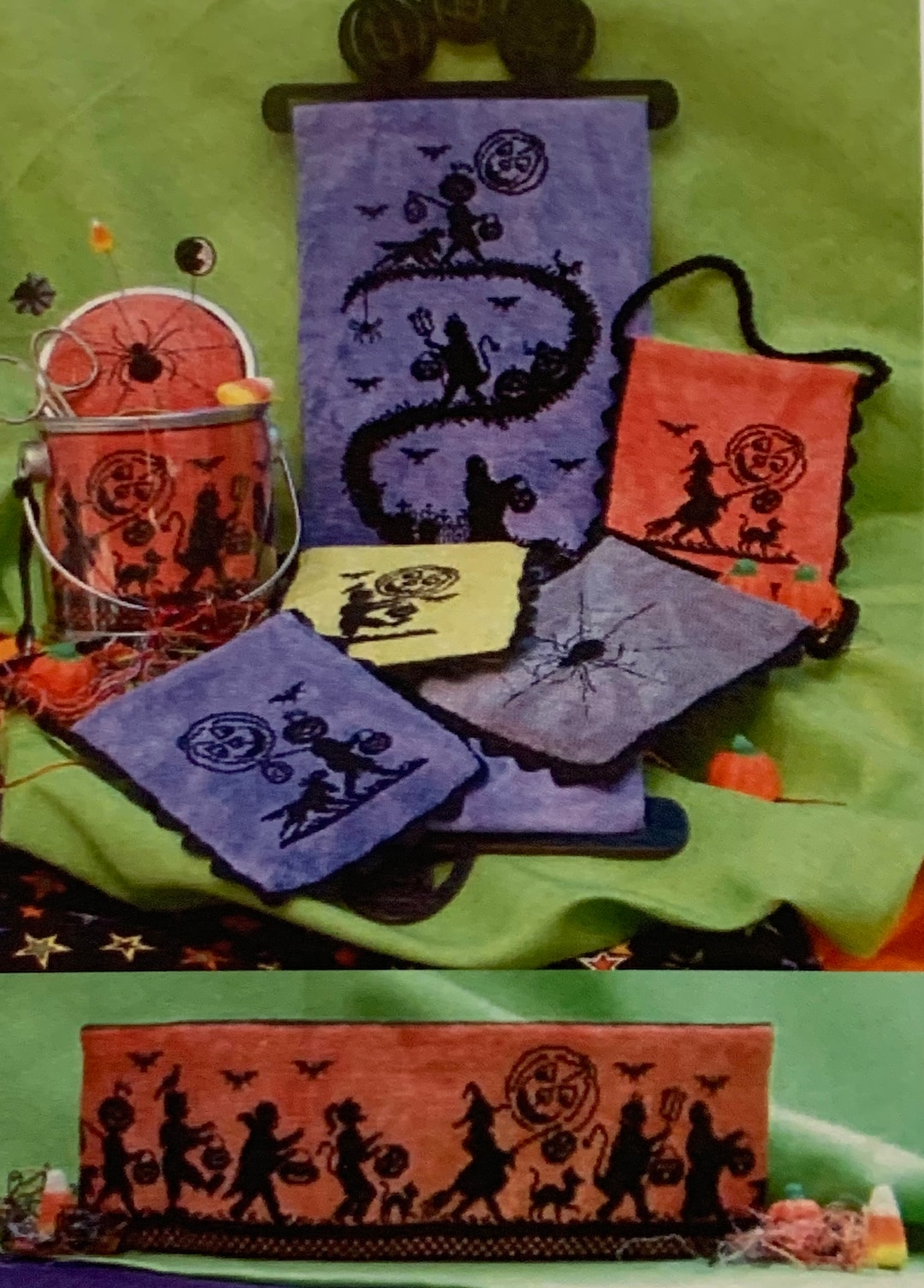 CLEARANCE BLACKBERRY LANE "goblins on Parade" Counted Cross Stitch ...