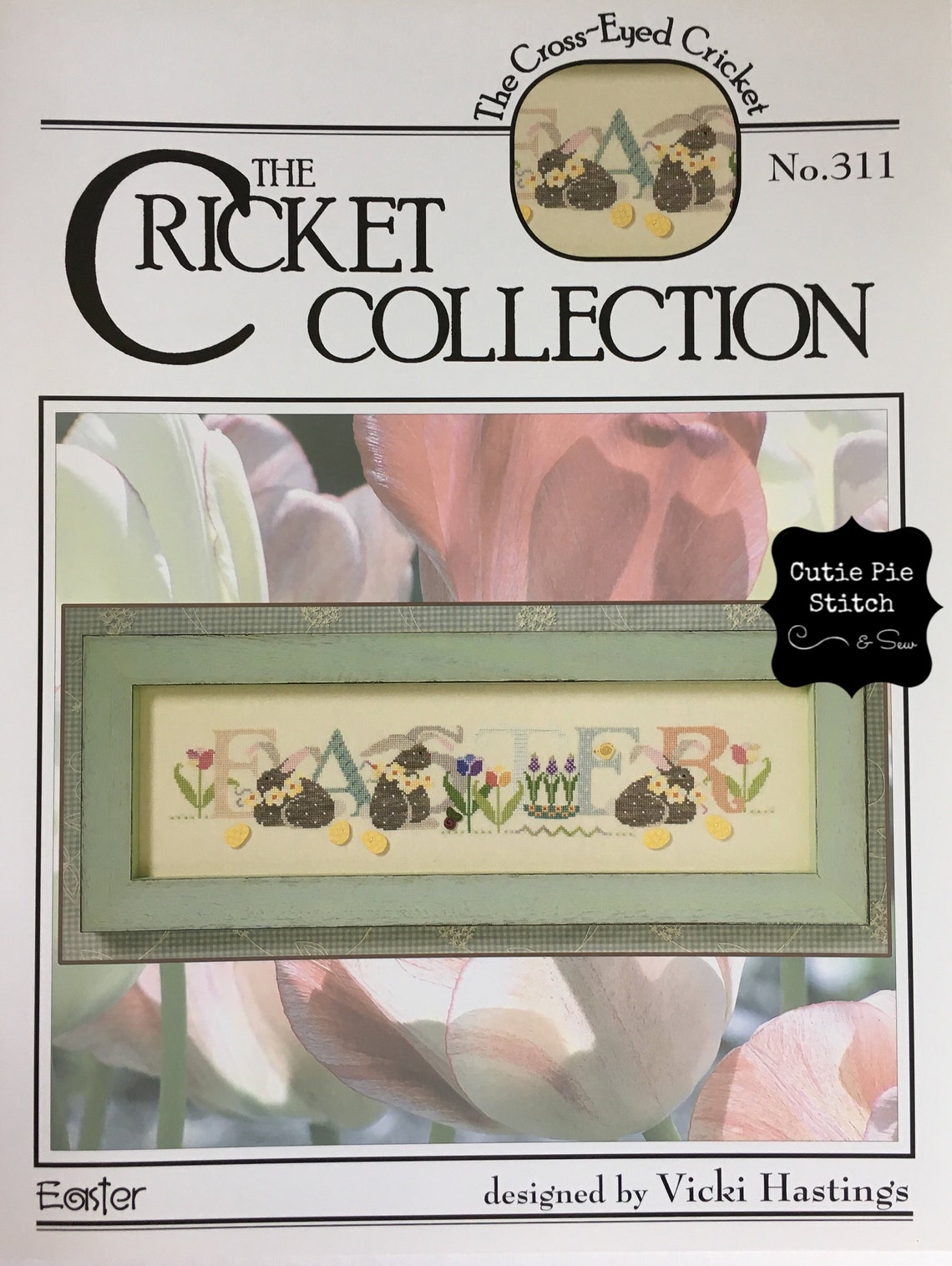 CRICKET COLLECTION "easter" Counted Cross Stitch Pattern~spring Cross ...