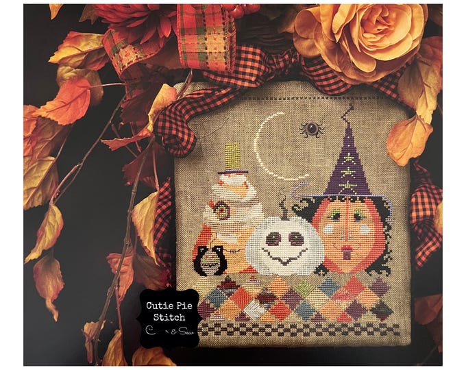 THE DRAWN THREAD "the Haunting" Counted Cross Stitch Pattern~halloween ...