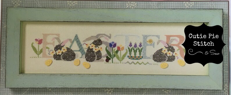 CRICKET COLLECTION "easter" Counted Cross Stitch Pattern~spring Cross ...