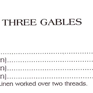 CRICKET COLLECTION "three Gables With Button Embellishment Pack ...