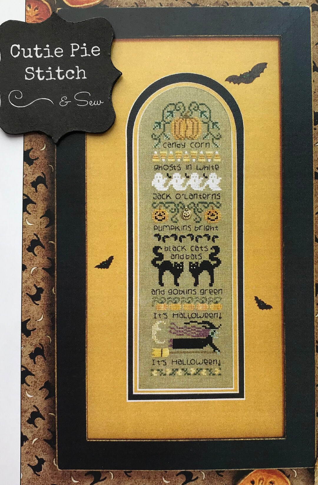 THE DRAWN THREAD "it’s Halloween!" Counted Cross Stitch Pattern ...