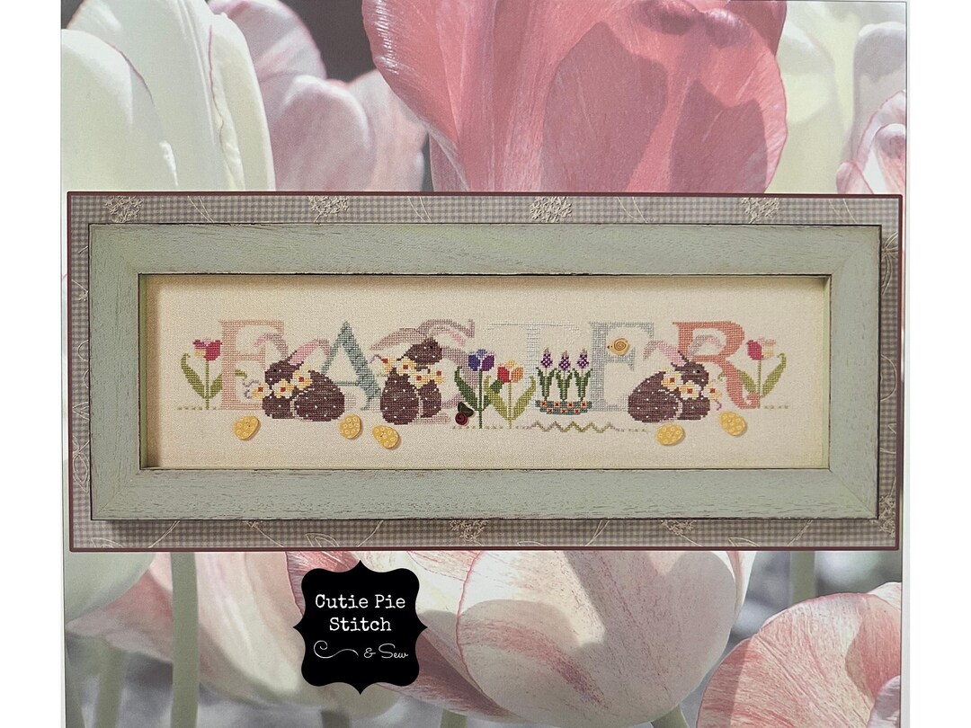 CRICKET COLLECTION "easter" Counted Cross Stitch Pattern~spring Cross ...