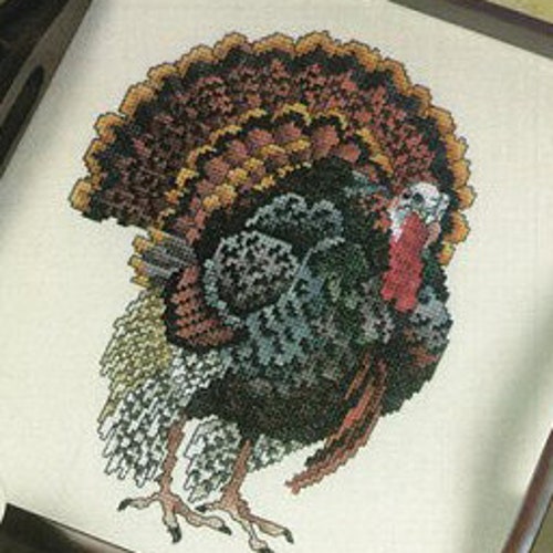 Give Thanks / Primitive Cross Stitch Pattern / PDF | Etsy