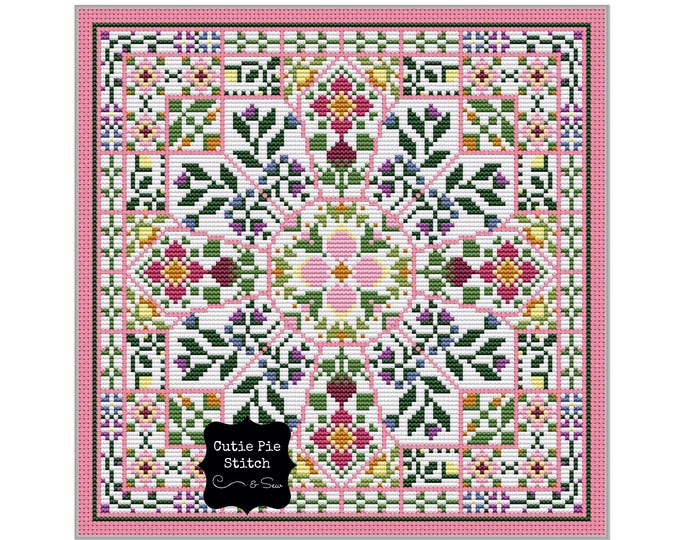 CAROLYN MANNING DESIGNS "spring Window" Counted Cross Stitch Pattern ...