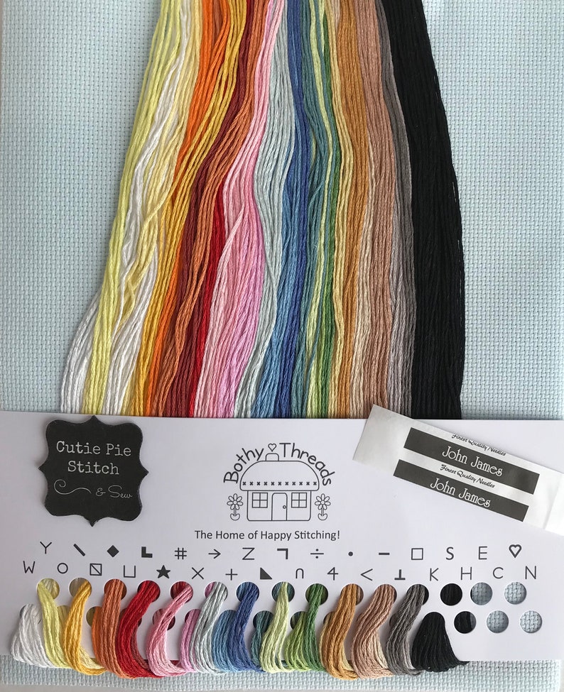 Cross Stitch Kit BOTHY THREADS "cut Thru’ Cottage" Counted Cross Stitch ...