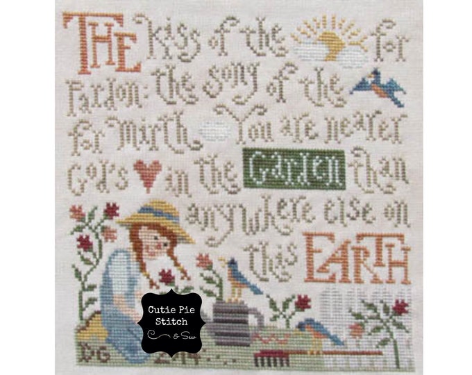 CLEARANCE SILVER CREEK Samplers"garden Bliss" Counted Cross Stitch ...