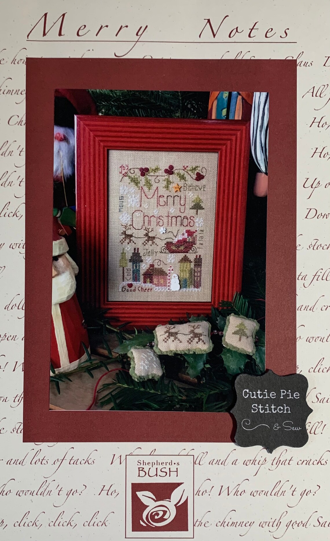 SHEPHERD'S BUSH merry Notes With Buttons - Etsy