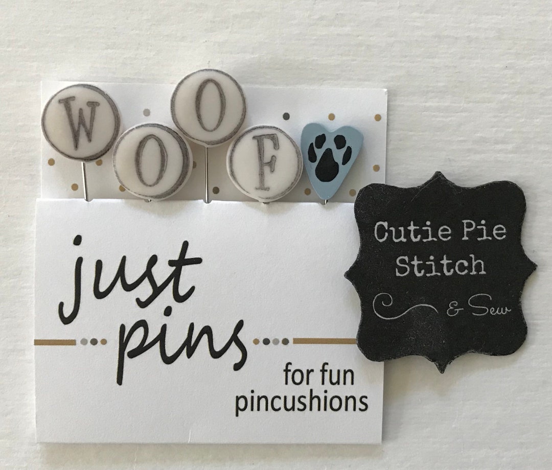 HANDS ON DESIGN "woof Pins for Woof Block Party" Cross Stitch ...