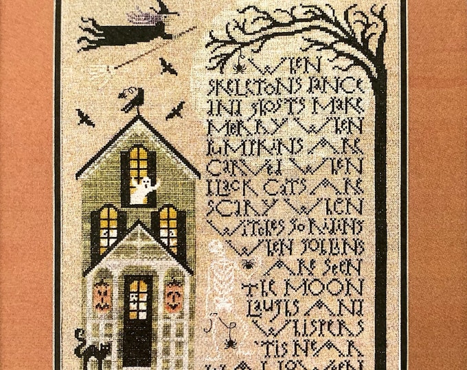 THE DRAWN THREAD "when Skeletons Dance" Counted Cross Stitch Pattern ...