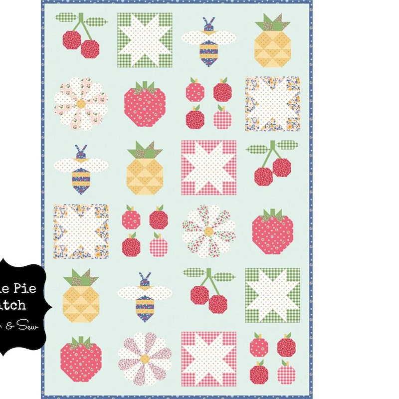 Summer Quilt Pattern - Etsy