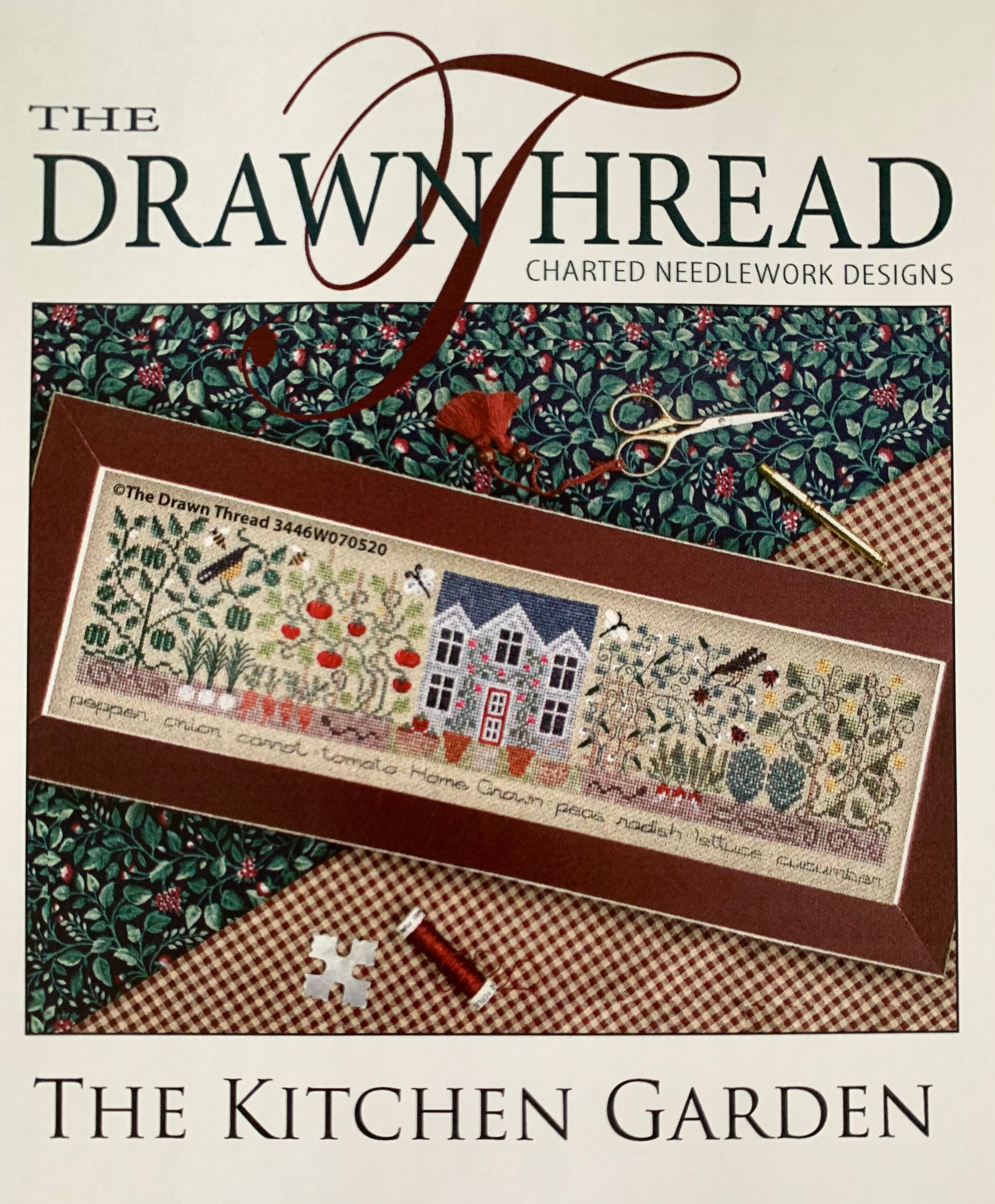 THE DRAWN THREAD the Kitchen Garden Counted Cross | Etsy