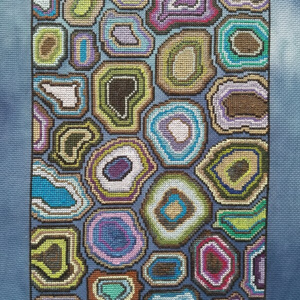 Rock Cross Stitch - Etsy
