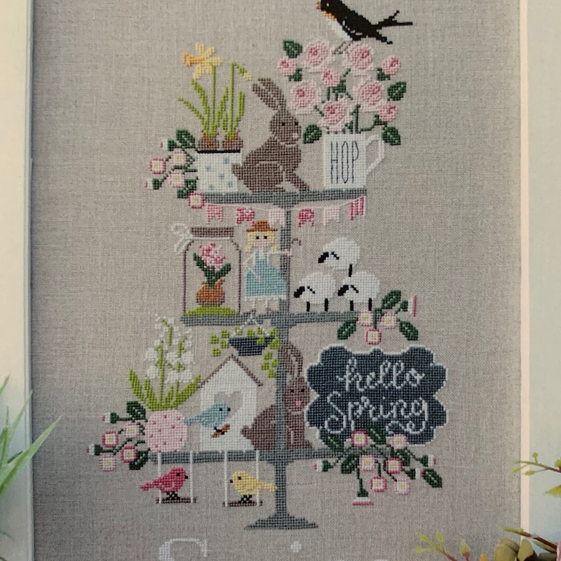 Spring Cross Stitch - Etsy