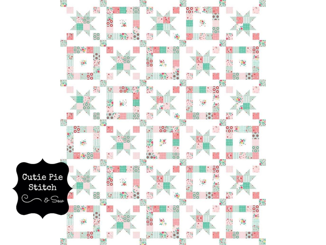 FLAMINGO TOES "windows to the Garden" Quilt Pattern - Etsy