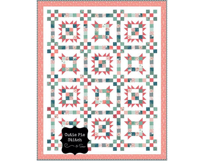Quilt Pattern CLEARANCE FLAMINGO TOES "tea Cakes" Quilt Pattern ...