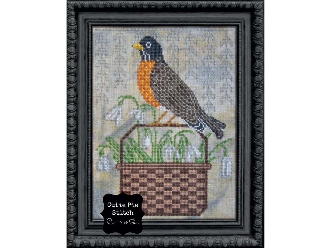 COTTAGE GARDEN SAMPLINGS "first Signs of Spring" Counted Cross Stitch ...