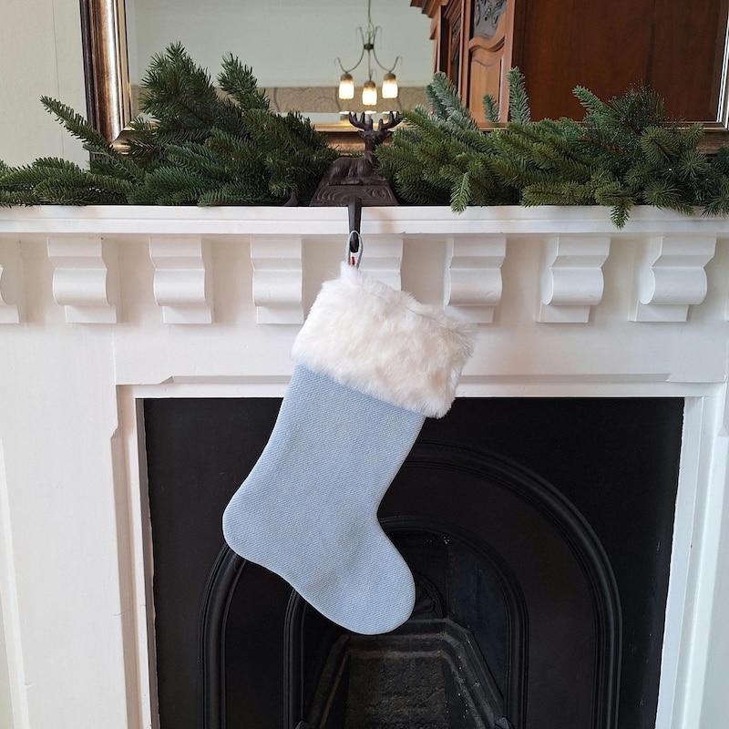 Blue Stocking - Etsy