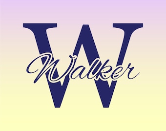 Last Name Logo Design - Etsy