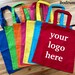 Custom Printed Cotton Tote Bags, Personalized Canvas Bags With Logo - Etsy