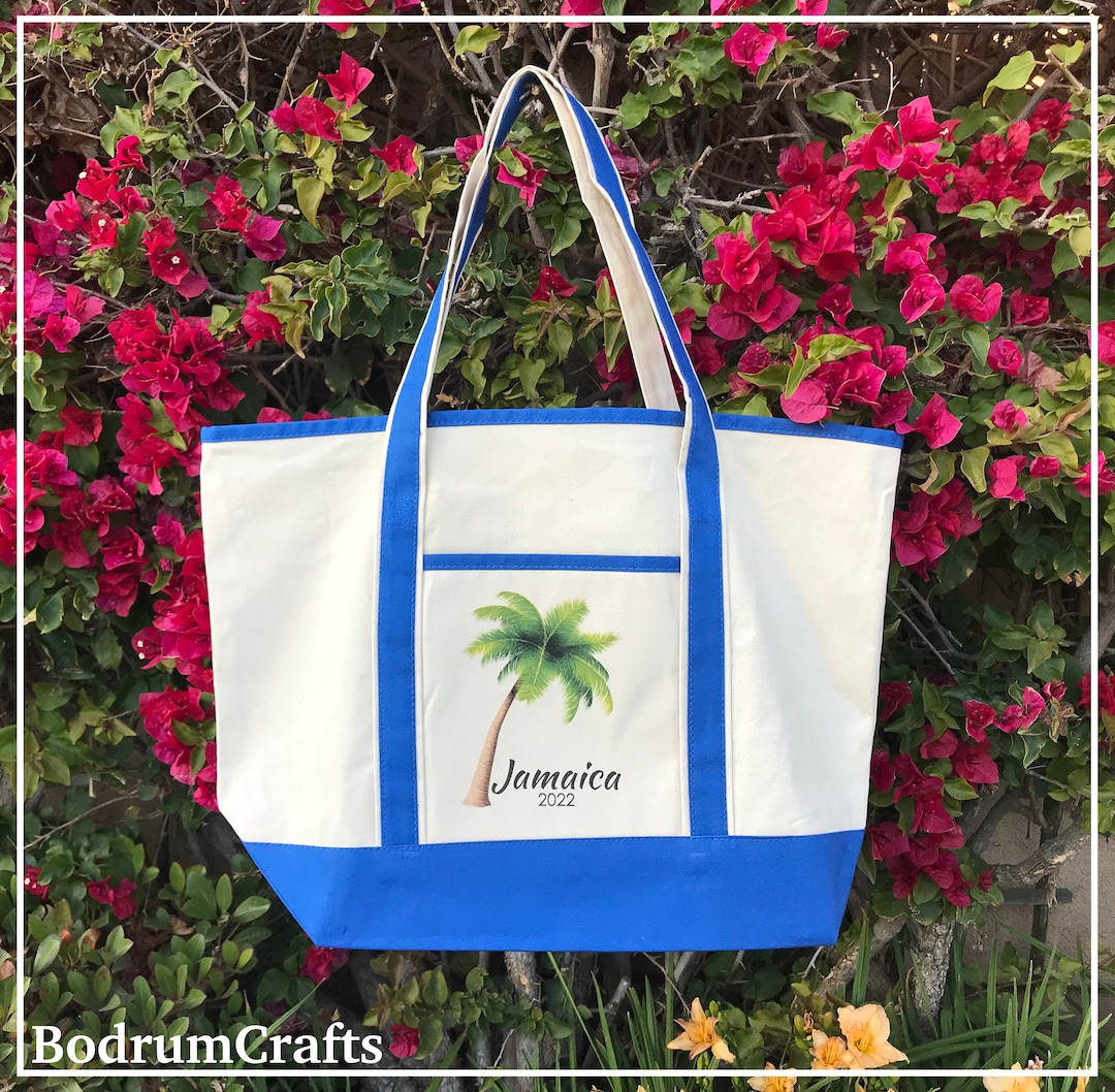 Personalized Canvas Tote Bags, Custom Large Size Totes, Print Your ...