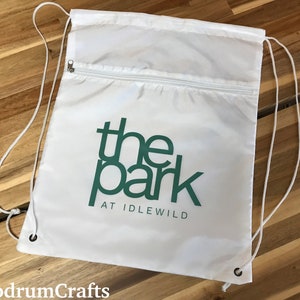 Custom Drawstring Backpacks With Logo, Personalized Polyester Backpacks ...