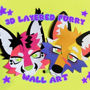 Furry Mask - Etsy